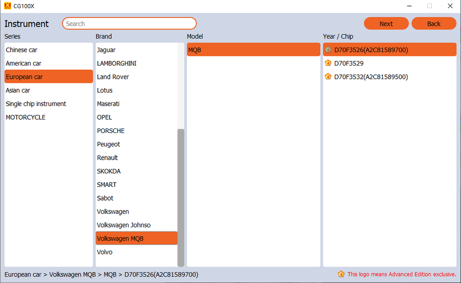 CGDI CG100X New Generation Programmer for Airbag Reset Mileage ...