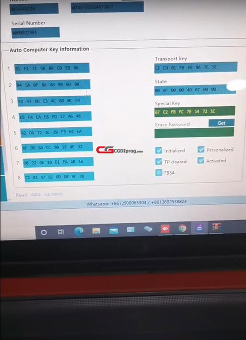 Can CG FC200 Or CGMB Clone Mercedes VGS3?